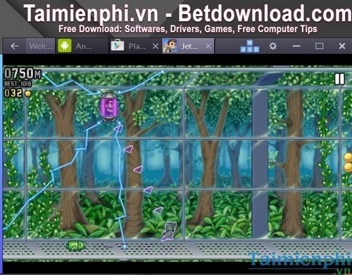 Play Jetpack Joyride on your computer, PC, or laptop using BlueStacks.