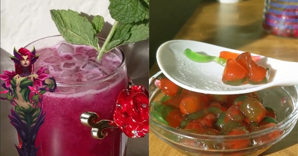Creating a gigantic Zyra-themed bubble tea, this gamer leaves the ...