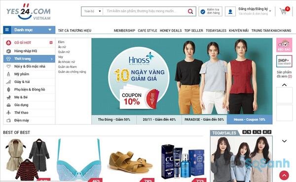 Yes24 - Sự thật về việc lừa đảo khách hàng