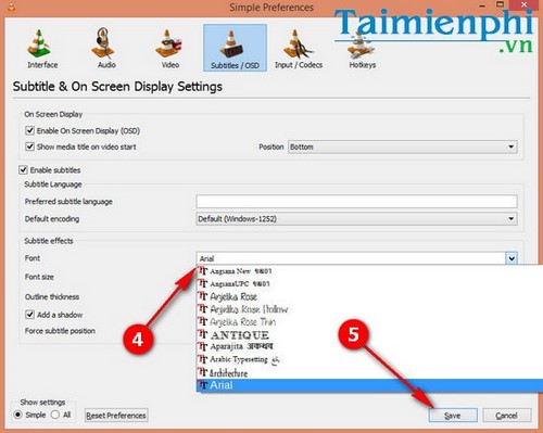Fixing Vietnamese Subtitle Font Issue on VLC Media Player