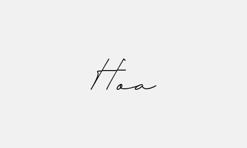 Beautiful Signature Designs for the Name Hòa - The Most Exquisite