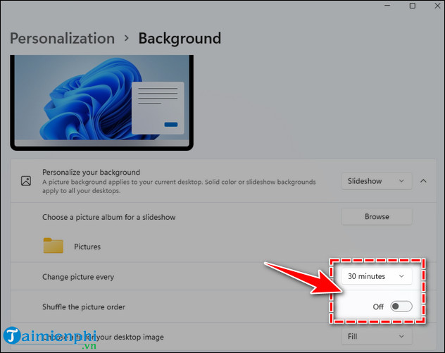 Change Windows 11 Desktop Wallpaper with Images from Your Computer