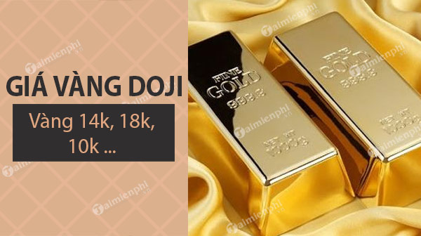 Today's DOJI Gold Price Movement
