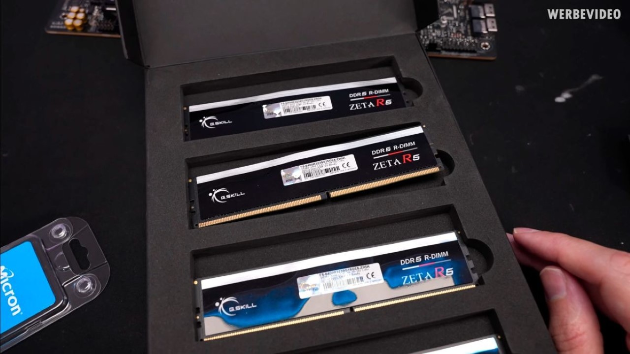 G.Skill unveils DDR5 RDIMM memory modules from the Zeta R5 series ...