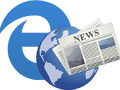 Discover entertainment news directly on Microsoft Edge