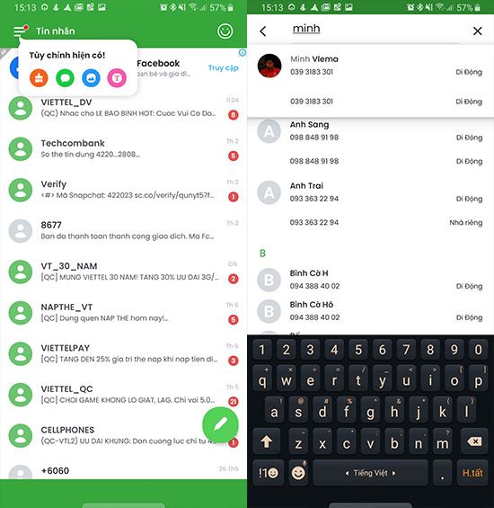 Download and Use Quick SMS Launcher on your Android Phone