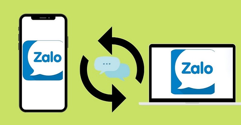 Syncing Zalo messages on computer and phone in just 5 seconds