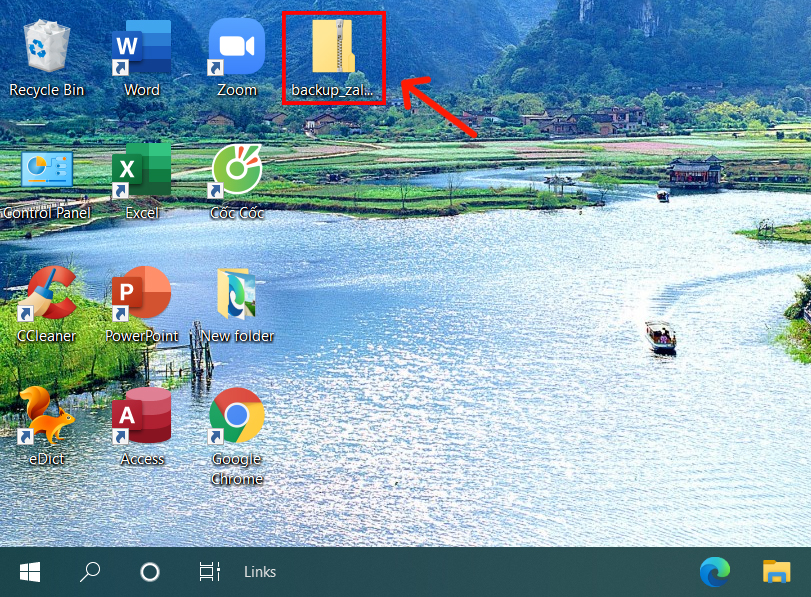 Syncing Zalo messages on computer and phone in just 5 seconds