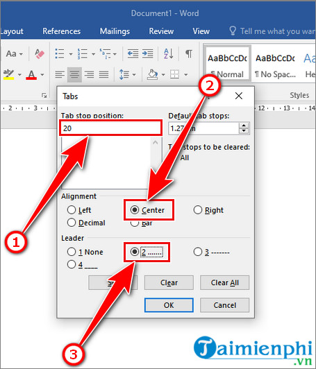 The Quickest Way to Create Dot Lines in Word, Making Tab Lines ...