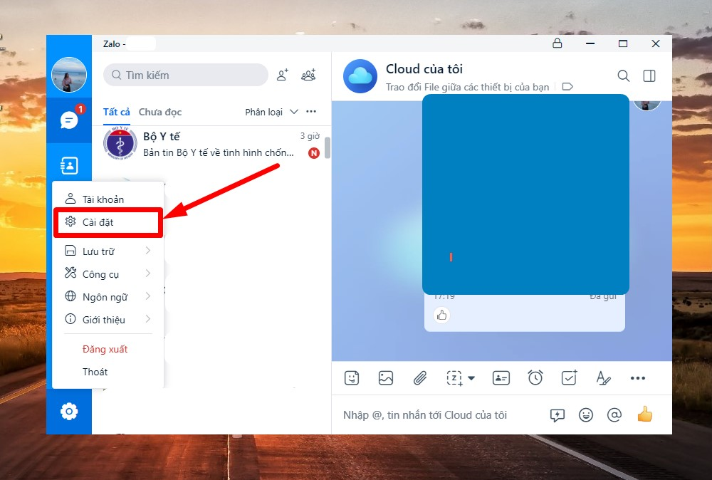 Syncing Zalo messages on computer and phone in just 5 seconds