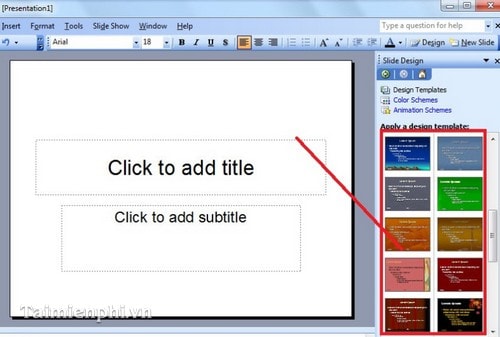 Inserting and Adding Slide Templates in PowerPoint