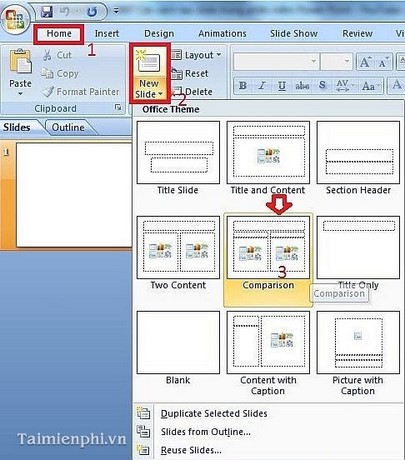 Inserting and Adding Slide Templates in PowerPoint