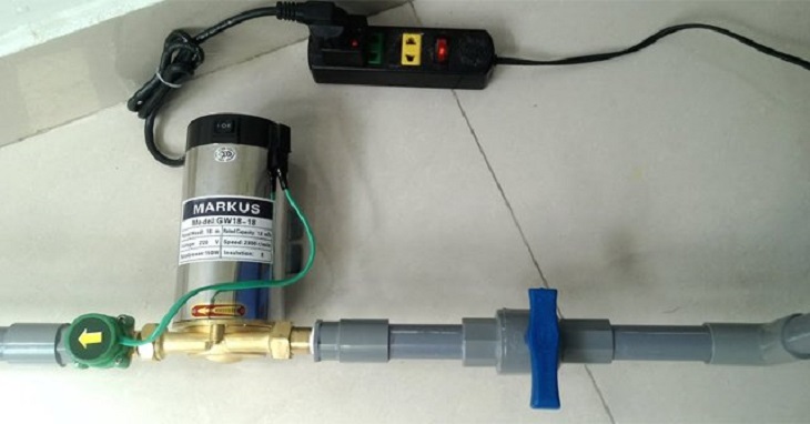 When should you use a pressure booster pump for washing machines?