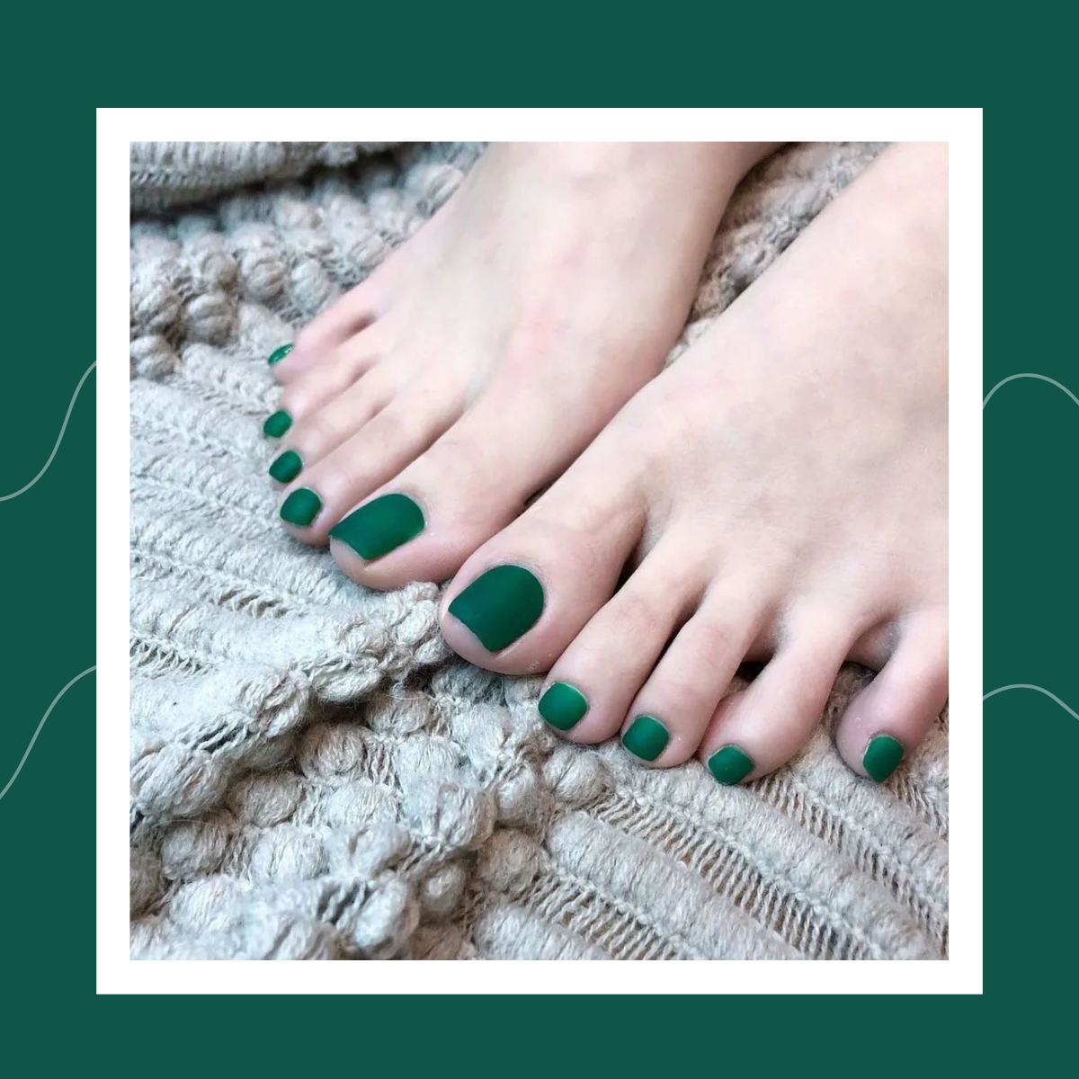 Discover 40+ Elegant Moss Green Toenail Designs | Mytour