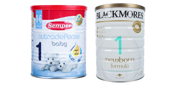 Comparing Semper and Blackmore milk: which one is better?