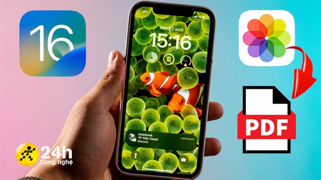 Converting Photos to PDF on iOS 16 Without Downloading an App
