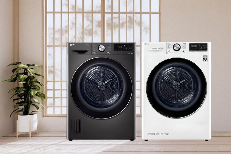 Comparison of 2 prominent LG clothes dryers on the 2024 market | Mytour.vn