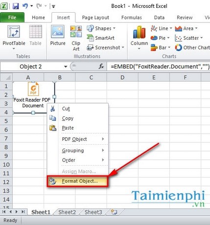Guide to Embed PDF Files Directly into Excel