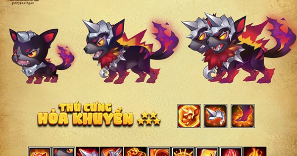 Hỏa Khuyển – Thú cưng bá đạo trong Gunny PC