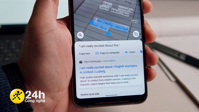 Extracting text from images on your phone without needing to download ...