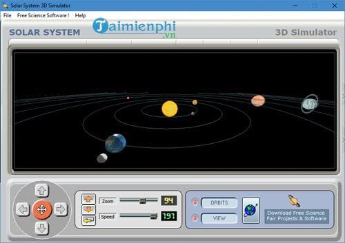 Explore the wonders of the universe with Solar System 3D Simulator!