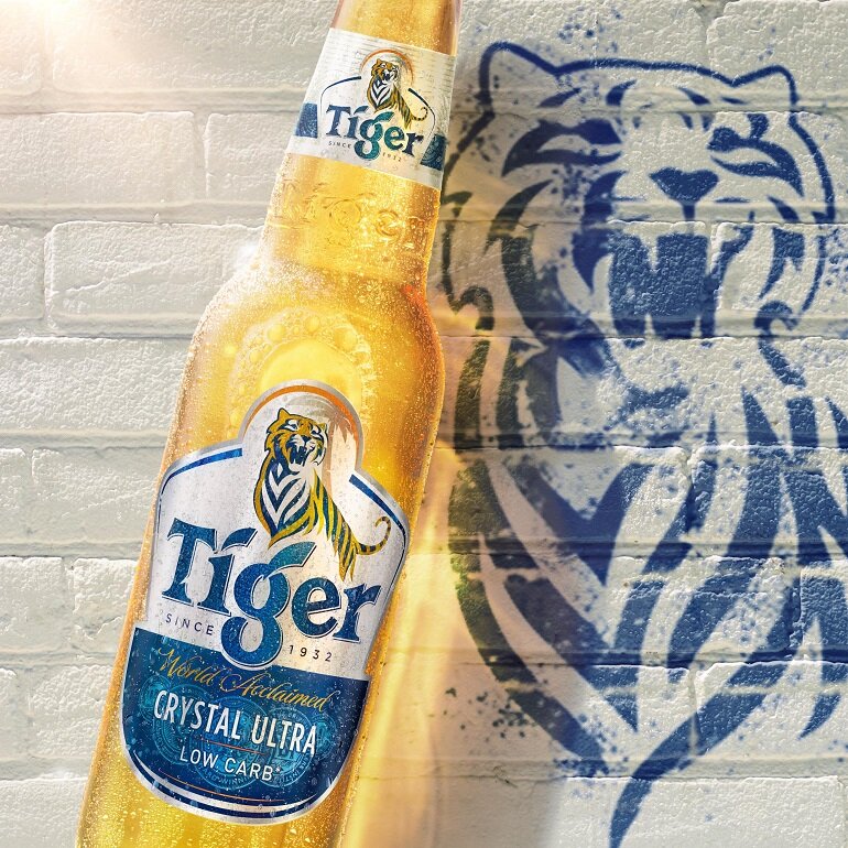 Bia Tiger bạc Crystal - Sự khác biệt so với Tiger Beer là gì?