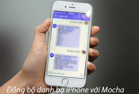 Sync iPhone Contacts with Mocha