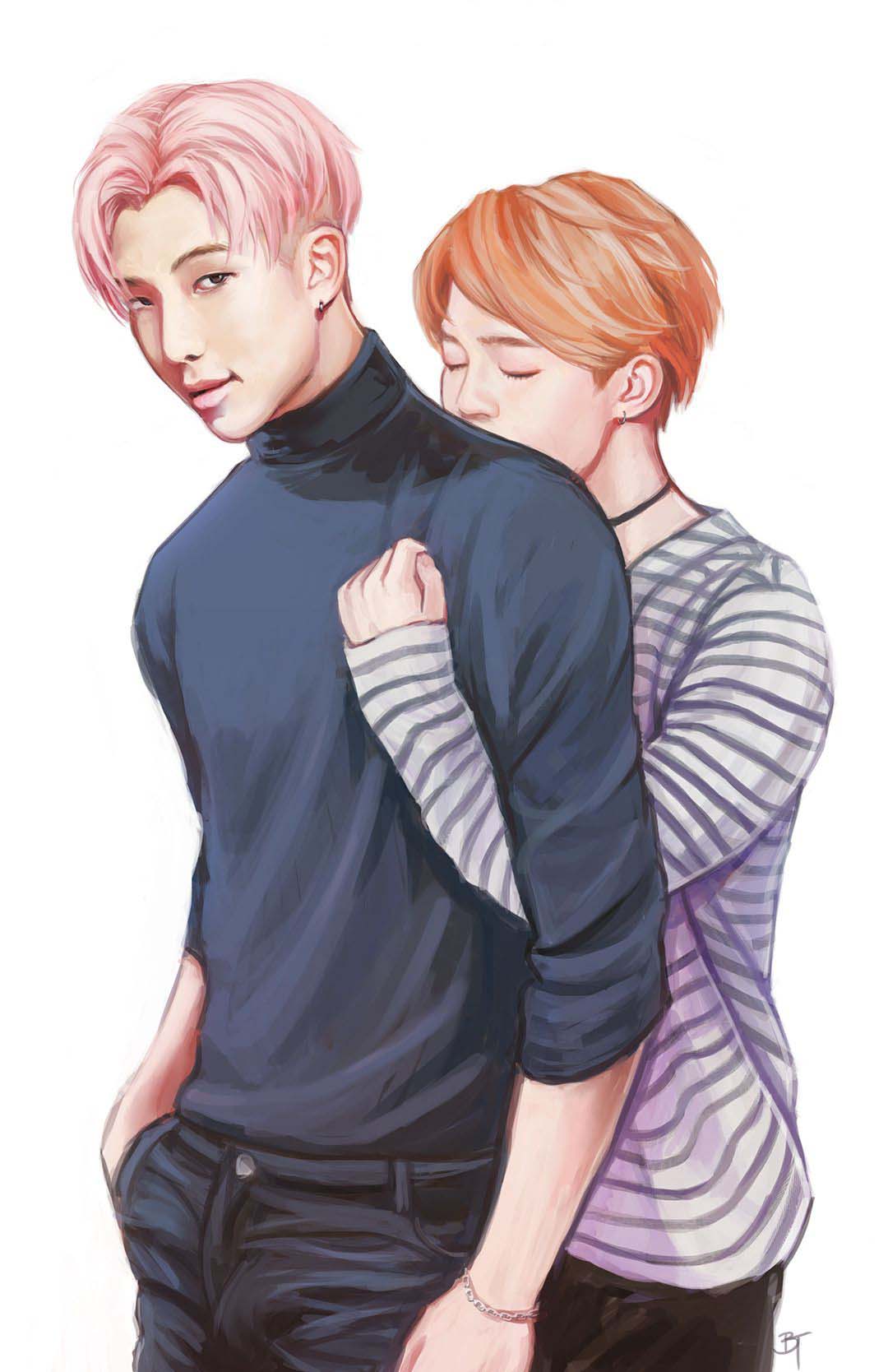 BTS Anime - The Most Beautiful BTS Anime Images