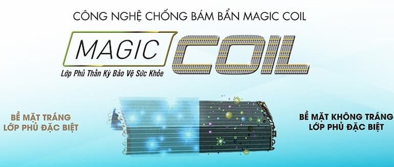 Dòng máy lạnh Toshiba nào tích hợp công nghệ Magic Coil?