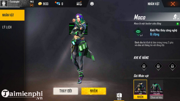 Exploring Moco's Free Fire character skills and how to unlock them