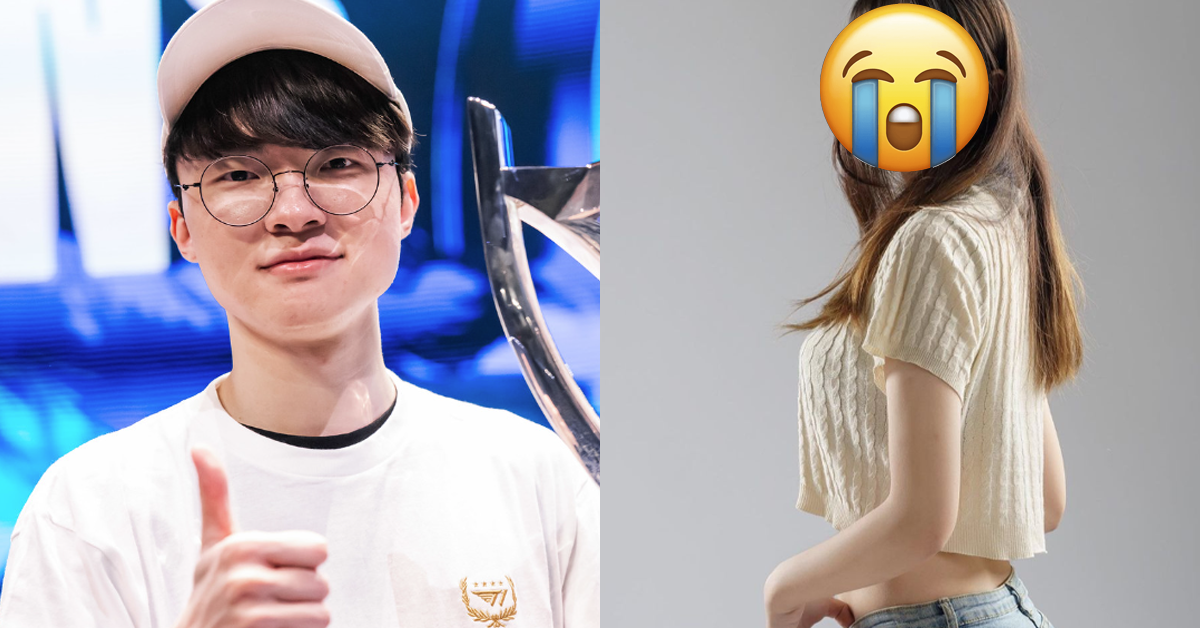 Studying Faker's techniques, the beautiful female gamer faces bitter ...