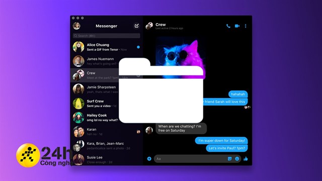 A guide on effortlessly checking sent files on Messenger desktop