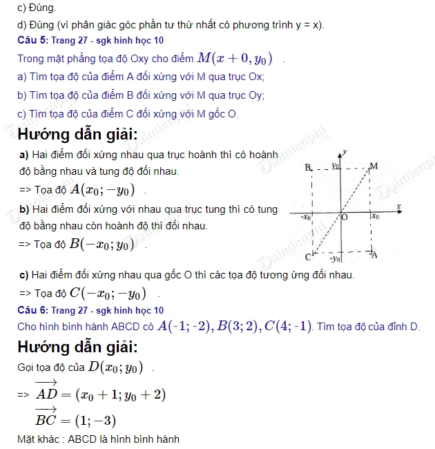 Solving exercises on pages 26, 27 Geometry Grade 10 Textbook Problems 1 ...