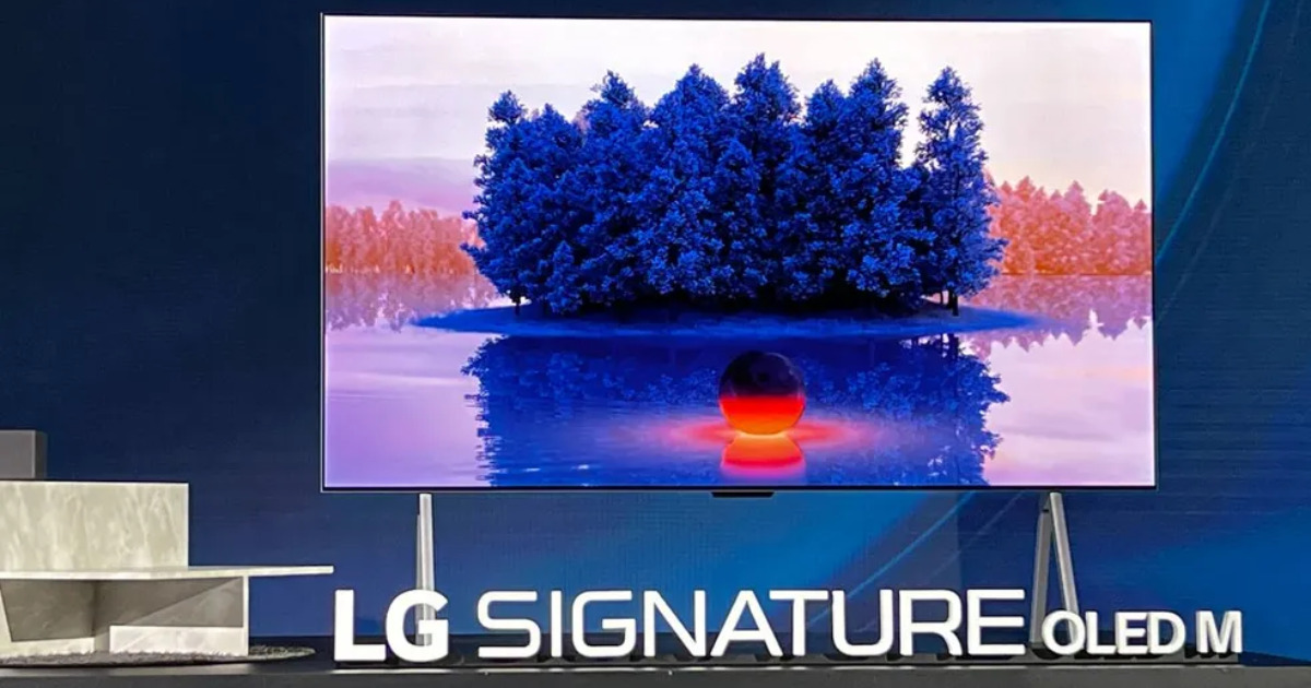 LG introduces its latest innovation: the LG SIGNATURE OLED TV with ...
