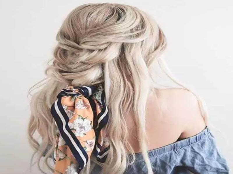 Beautiful Braided Hairstyle with Cute Headband