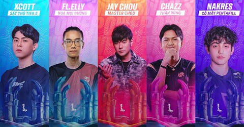 Elly và Châu Kiệt Luân đồng hành trong danh sách vinh danh của Riot Games.