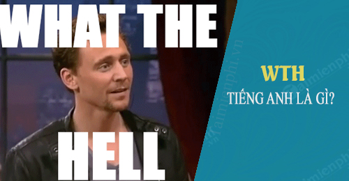 What does WTH mean and what is it an abbreviation for in English?