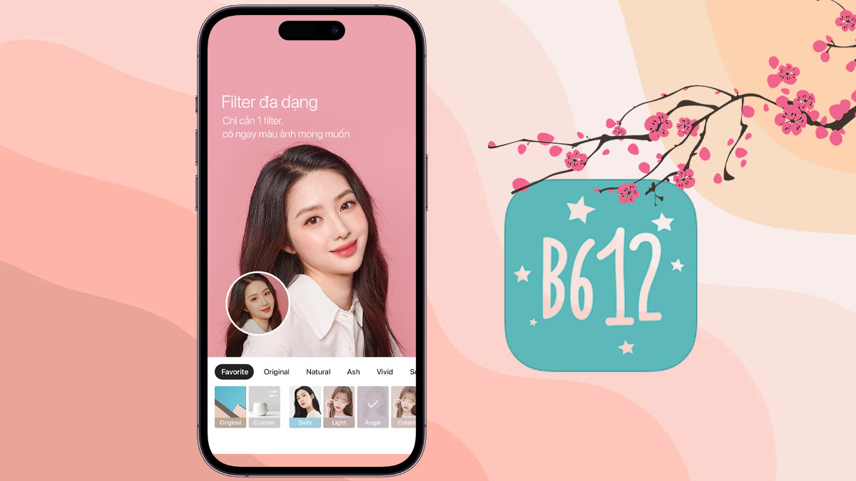 Download B612 for free on both computer and Android, iOS devices
