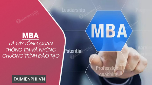 MBA Program Là Gì? Tìm Hiểu Về Chương Trình MBA và Lợi Ích Của Nó