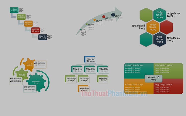 Compilation of the Most Stunning SmartArt Designs