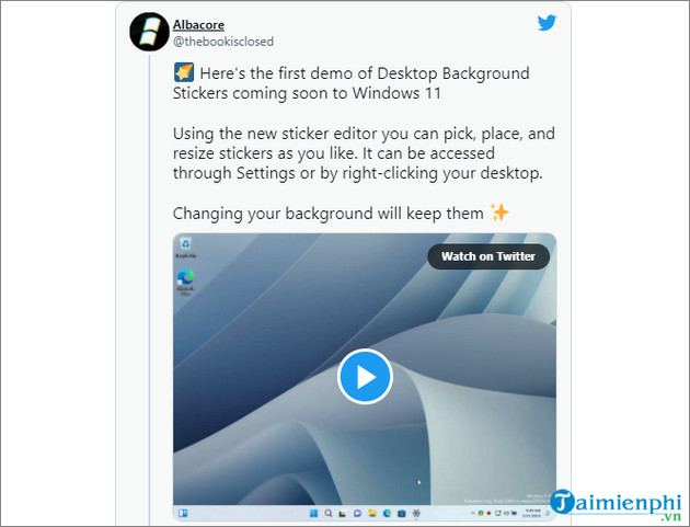 Exciting Leak: Upcoming Windows 11 Stickers Unveiled