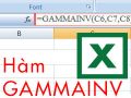 Exploring the GAMMAINV Function in Excel: Examples and Usage