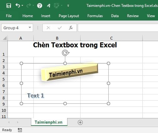 Guidelines for Inserting Textbox in Excel 2016 and Creating a Text Box