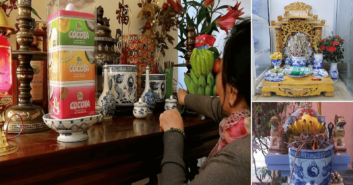 Tips for cleaning the ancestral altar to welcome Tet according to feng shui