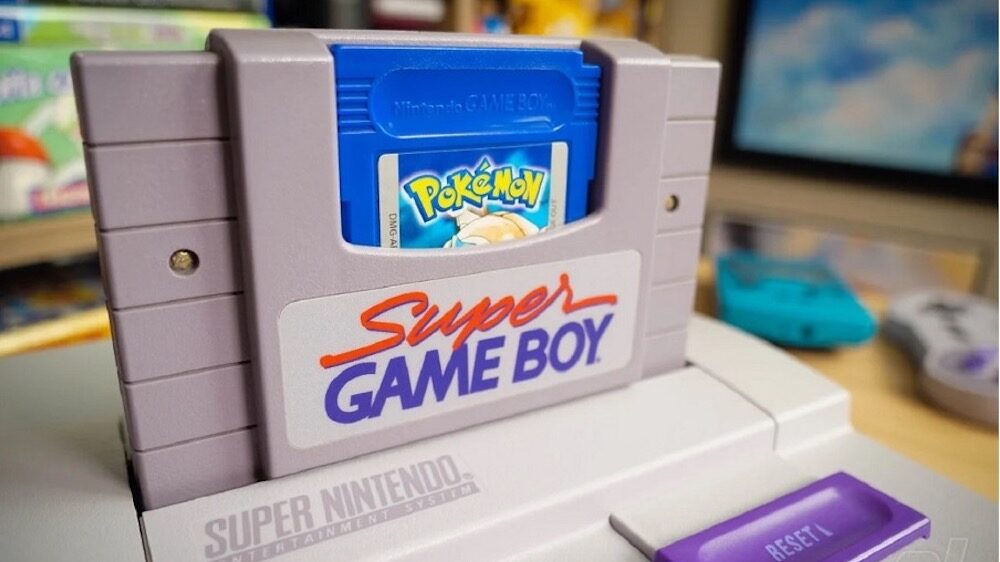 Amazed by the power of the vintage Super Game Boy console after being ...