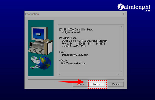 Installing Vietkey 2000 for Vietnamese Typing