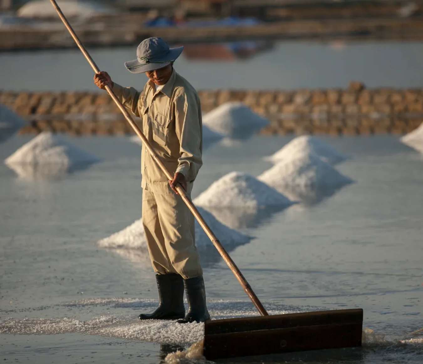 The Charm of Hon Khoi Salt Fields and Doc Let Beach
