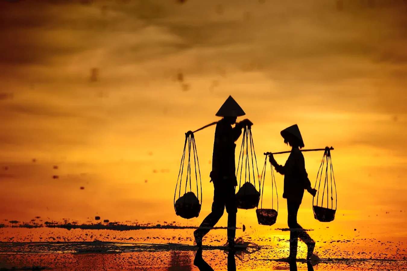 The Charm of Hon Khoi Salt Fields and Doc Let Beach