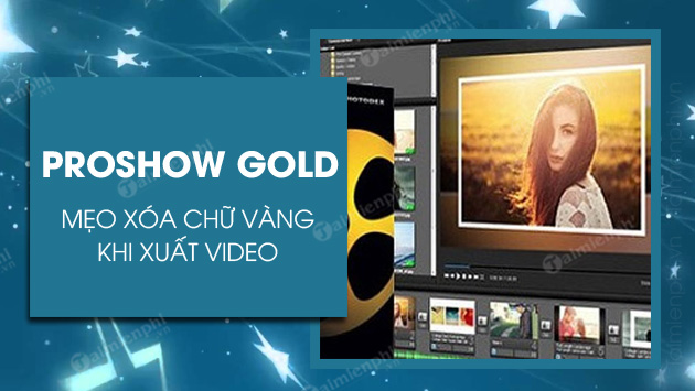 Removing Yellow Text in Proshow Gold, Created as an Assessment of Proshow