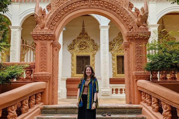 Experience the Majesty of Wat Bo Temple, a Revered Cambodian Landmark